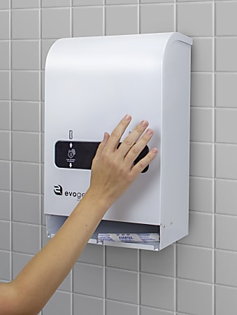 Hospeco EvoGen No Touch Dual PadTampon Metal Dispenser EVNT4 19 12 H x ...