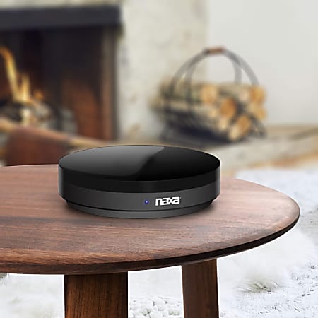 NAXA Electronics Wireless Universal Smart Remote Black - Office Depot