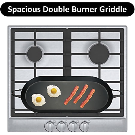 Brentwood BCM 2000 18 Carbon Steel Non Stick Double Burner Comal ...