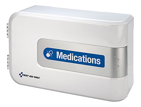First Aid Only Smart Compliance Complete Medication Station 9 34 H x 15 ...