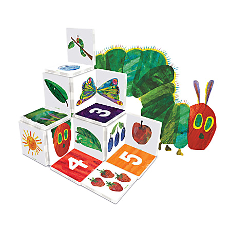 CreateOn Licensed Magnetic Tiles The Very Hungry Caterpillar The Very ...