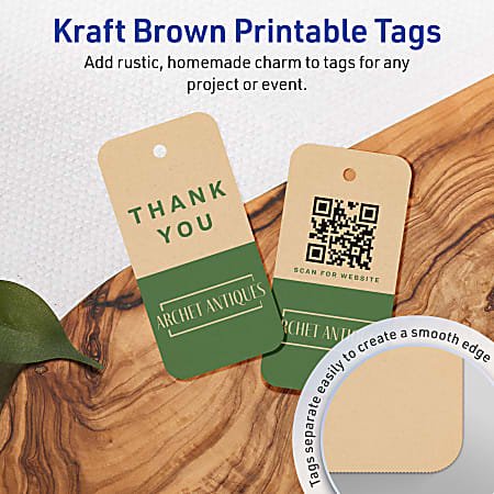 Avery Print To The Edge Price Tags With Sure Feed Technology 1 12 x3 ...