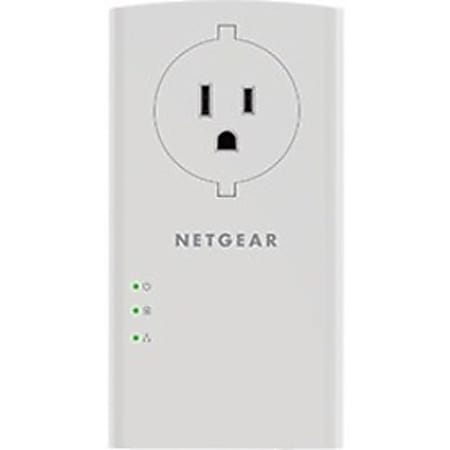 NETGEAR Powerline 2000 Extra Outlet PLP2000 2 2 x Network RJ 45 2000 ...