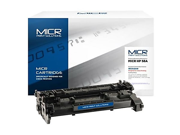 MICR Print Solutions Remanufactured Black Toner Cartridge Replacement ...