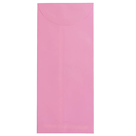 JAM Paper Policy Envelopes 14 Gummed Seal Ultra Pink Pack Of 50 ...