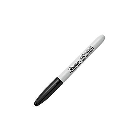 Sharpie Extreme Permanent Markers Fine Point Black Pack Of 12 - Office ...