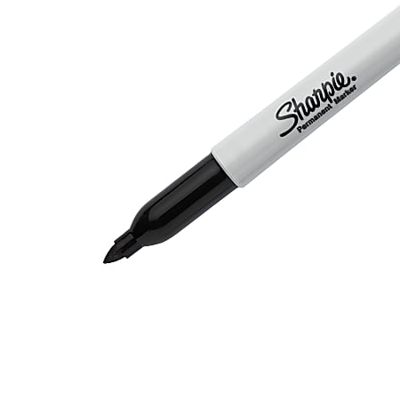 Sharpie Extreme Permanent Markers Fine Point Black Pack Of 12 - Office ...
