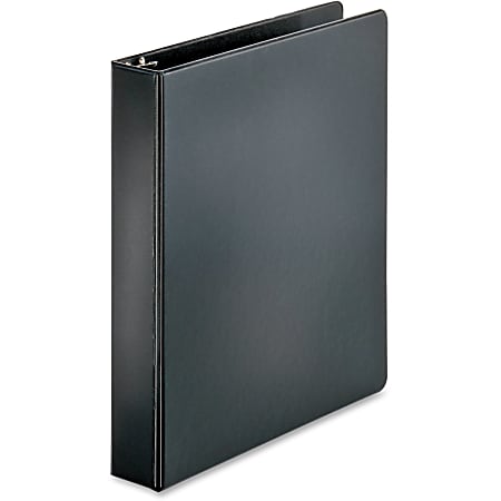 Business Source Basic Round Ring Binders 1 12 Ring 8 12 x 11 Black Pack ...