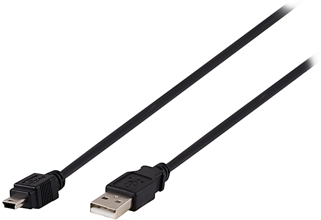 Ativa Mini USB 2.0 Device Cable 6 Black 26861 - Office Depot