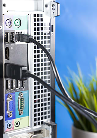 Ativa Cat 5e Ethernet Cable 25 Black 26871 - Office Depot