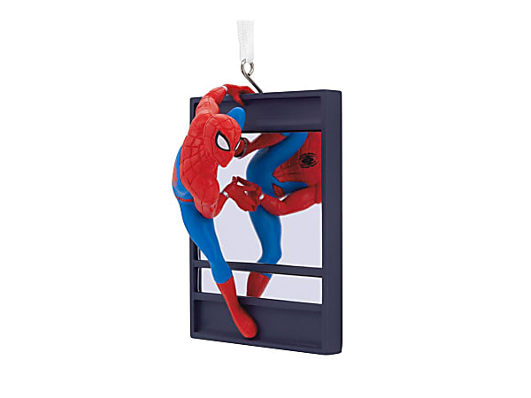 Hallmark Spider Man Window Ornament 3 14 H x 2 14 W x 1 12 D Multicolor ...