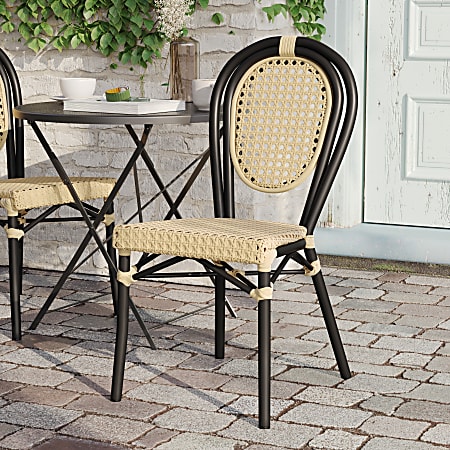 Flash Furniture Cannes IndoorOutdoor Commercial Thonet Bistro Stacking ...