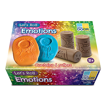 Yellow Door Lets Roll Roller Set Emotions Pre K Grade 1 - Office Depot
