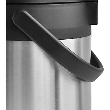 Brentwood Air Pot CTSA 2500 Vacuum Flask 2.6 quart 2.5 L Brushed ...