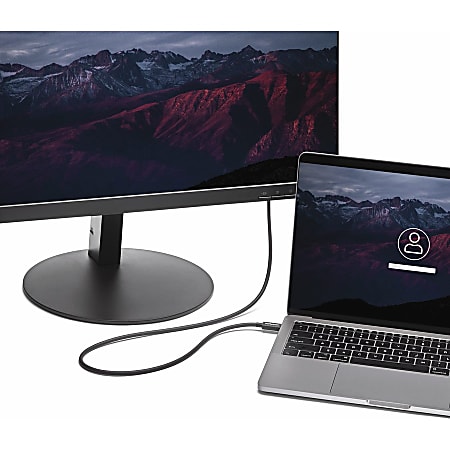StarTech.com Thunderbolt 3 Cable 6ft2m 4K 60Hz 20Gbps USB C to USB C ...