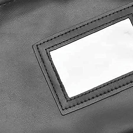 Nadex Coins Bank Deposit Bag 1 Pack Black 6 x 11 Zipper Closure Black ...