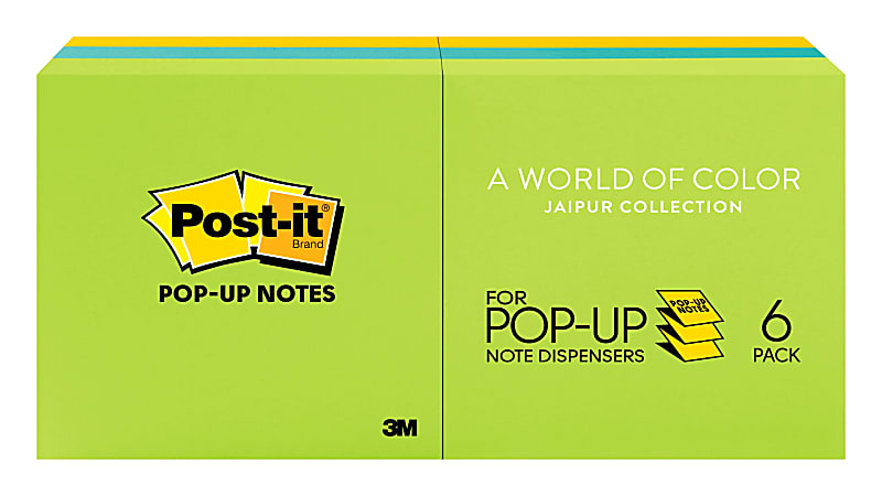 Post it Printed Notes 3 in. x 3 in. 2 Pads 30 SheetsPad Snowflake tag ...