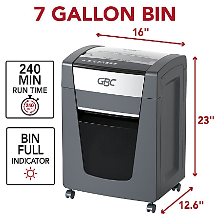 GBC Momentum 20 Sheet Micro Cut Paper Shredder M20 32 - Office Depot