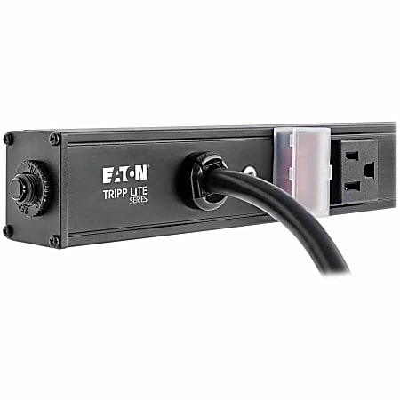 Tripp Lite 12 Outlet Power Strip 15 Black - Office Depot
