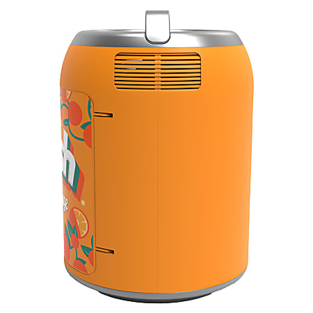 Orange Crush 0.14 Cu. Ft. 6 Can Portable Mini Fridge - Office Depot