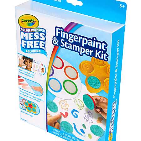 Get ready for a colorful adventure with the Color Wonder Fingerpaint ...