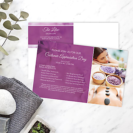 Custom Full Color Large Postcards Printed 2 Sides 8 x 5 Box of 50 ...