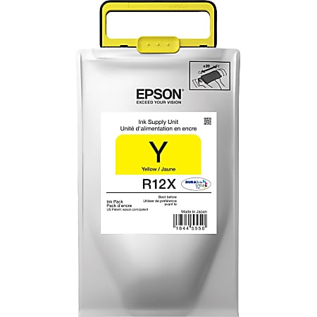 Epson R12X DuraBrite Yellow Ultra High Yield Ink Cartridge TR12X420 ...