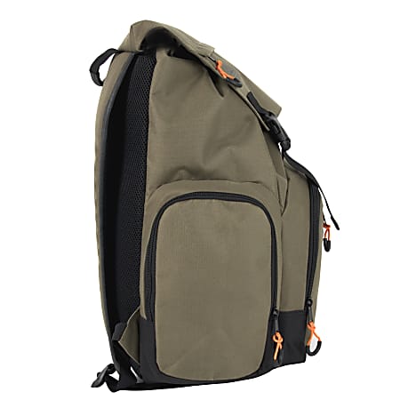 KELTY FLAP TOP BACKPACK WITH LAPTOP SLEEVE IN MAIN COMPARTMENT Green ...