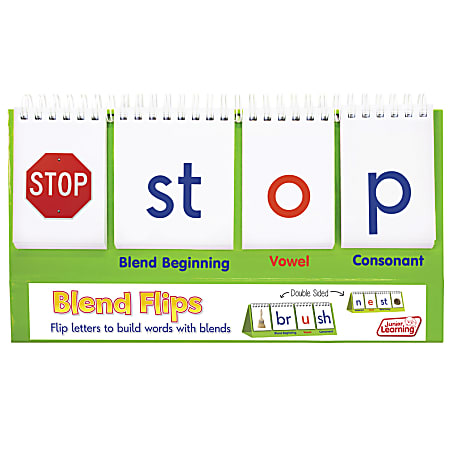 Junior Learning Double Sided Blend Flips Pack Of 3 Flips Grades K 2 ...