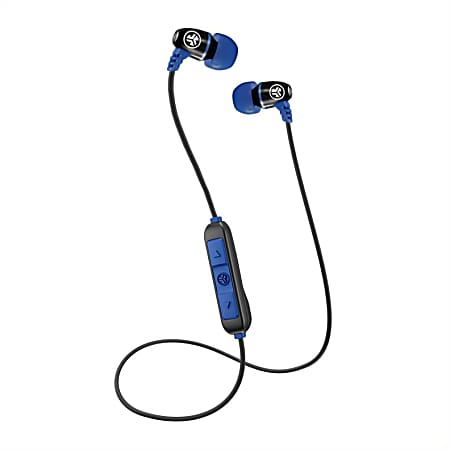 JLab Audio Metal Bluetooth Rugged Wireless Earbuds BlackBlue METALBT ...