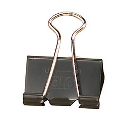 Office Depot Brand Binder Clips Large 2 Wide Black Pack Of 36 - Office ...