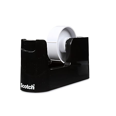 Scotch Tape Dispenser 3 to 1 Core Black - Office Depot