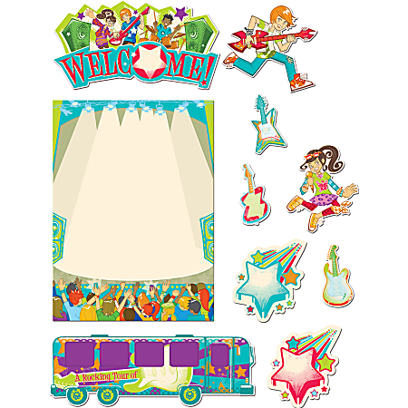 Creative Teaching Press Our Class Rocks! Bulletin Board Set