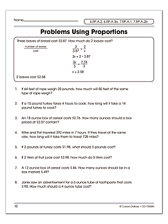 Carson Dellosa The 100 Series Pre Algebra Grades 6 - Office Depot