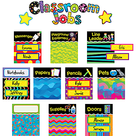 Creative Teaching Press Classroom Jobs Mini Bulletin Board Set - Office ...