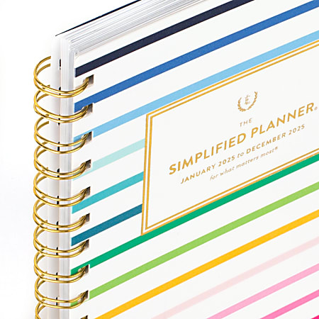 2025 Simplified by Emily Ley for AT A GLANCE WeeklyMonthly Planner 5 12 ...