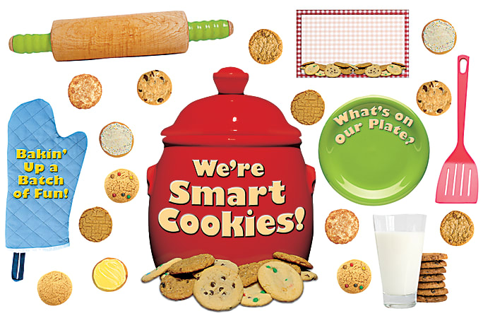 Edupress Were Smart Cookies Bulletin Board Set Pre K Grade 8 - Office Depot