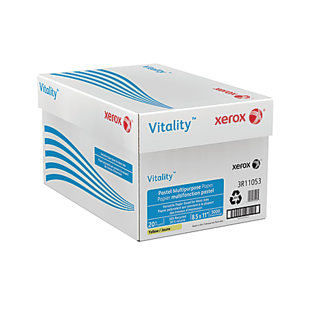 Xerox Vitality Pastel Color Multi Use Printer Copy Paper 10 Reams ...