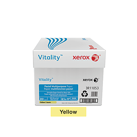 Xerox Vitality Pastel Color Multi Use Printer Copy Paper 10 Reams ...