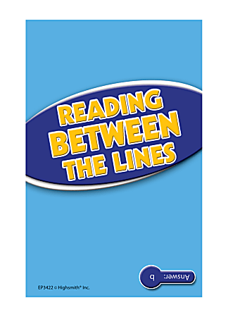 Edupress Reading Comprehension Practice Cards, Reading Between The ...