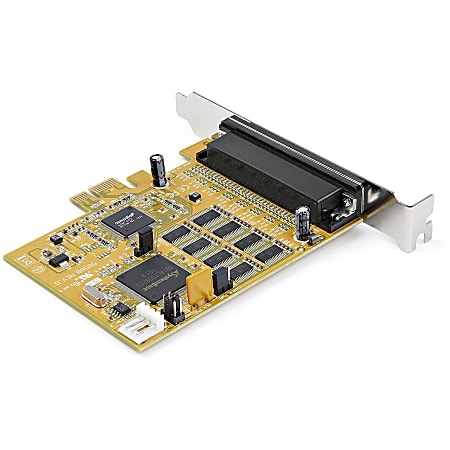 StarTech.com 8 Port PCI Express RS232 Serial Adapter Card PEX8S1050 ...