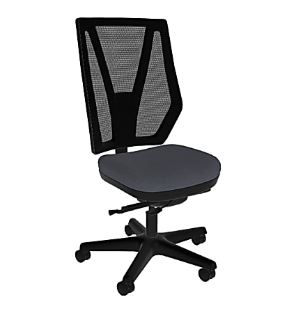 Sitmatic GoodFit Mesh Small Scale Synchron High Back Chair GrayBlack ...