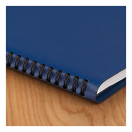 AT A GLANCE Large Monthly Planner 7 x 8 34 Blue January to December ...