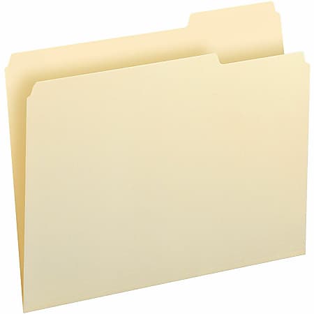 Smead Top Tab File Folders Letter Size 8 12 x 11 13 Tab Cut Right Tab ...