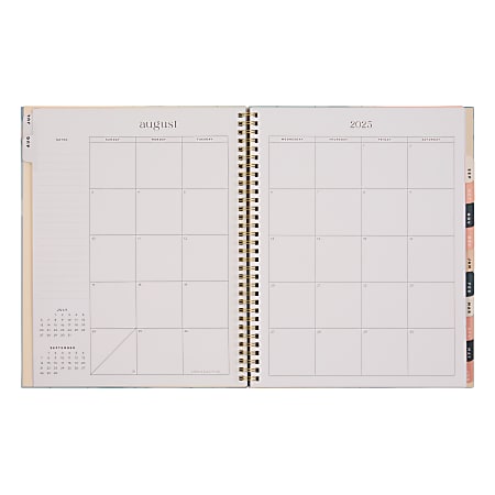 2025 2026 Organized by Happy Planner MonthlyWeekly Big Happy Planner 8 ...