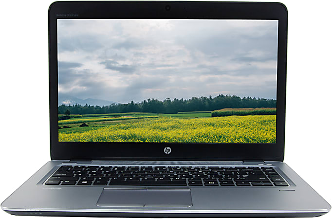 HP EliteBook 840 G5 Refurbished Laptop 14 Screen Intel Core i5 16GB Memory 256GB Solid State Drive Windows 10 Pro Office Depot