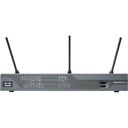 Cisco 892FSP Gigabit Ethernet Security Router with SFP 9 Ports 8 RJ 45 ...