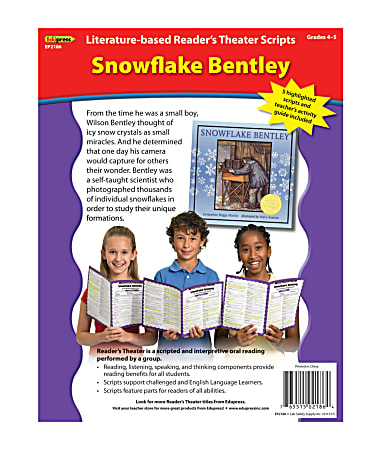 Edupress Reader's Theater Snowflake Bentley, Grades 4 - 5