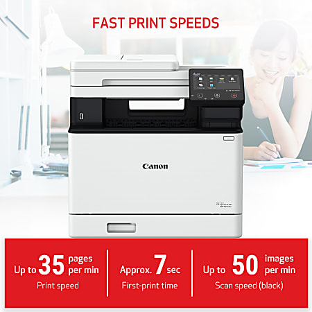 Canon imageCLASS MF751Cdw Wireless Laser All In One Color Printer ...