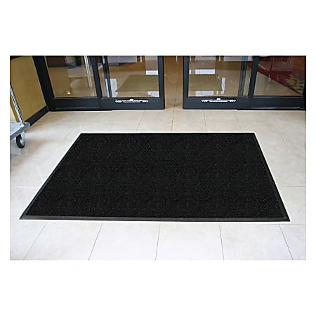 Genuine Joe Ultraguard Indoor WiperScraper Floor Mat 4 x 6 Charcoal ...